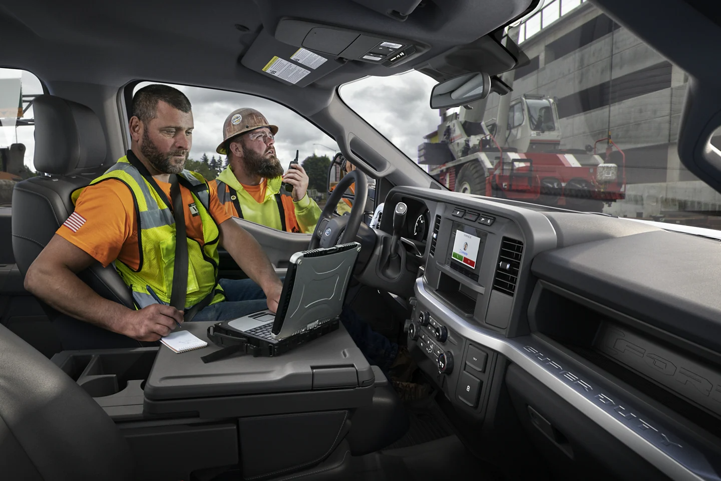 Interior Features of the 2023 Ford F-350 Chassis Cab | Folsom Lake Ford ...